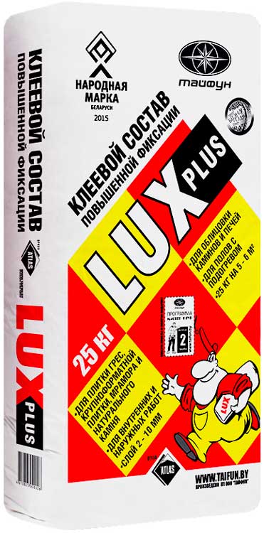 Клеевой состав LUX PLUS 25 кг. купить в Минске. Купить клей Люкс Плюс